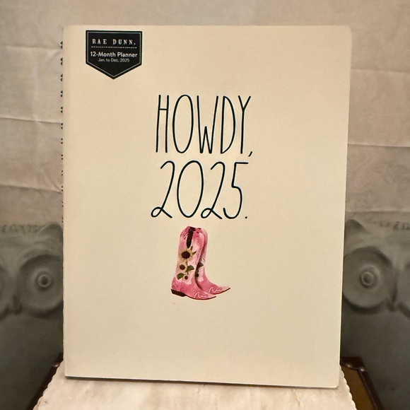 Rae Dunn | Office | Rae Dunn Howdy 225 Planner | Poshmark